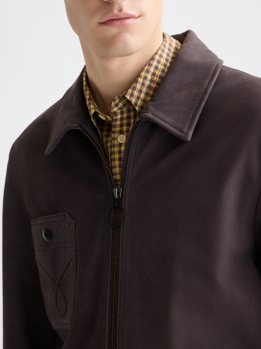 Suede jacket – Scotch & Soda Amsterdam