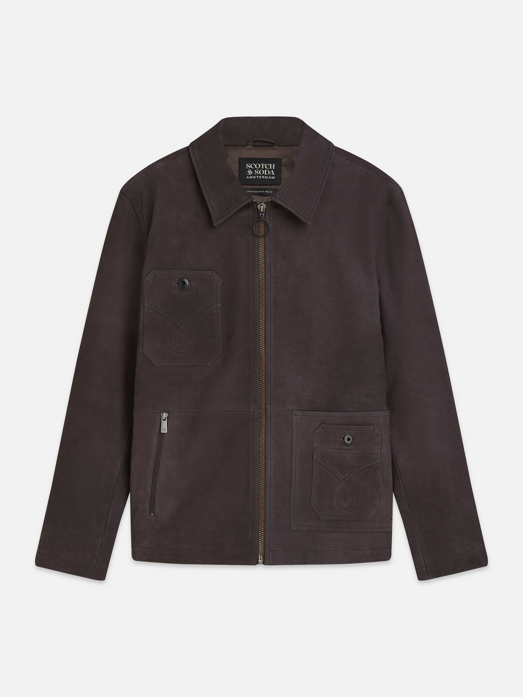 Suede jacket – Scotch & Soda Amsterdam