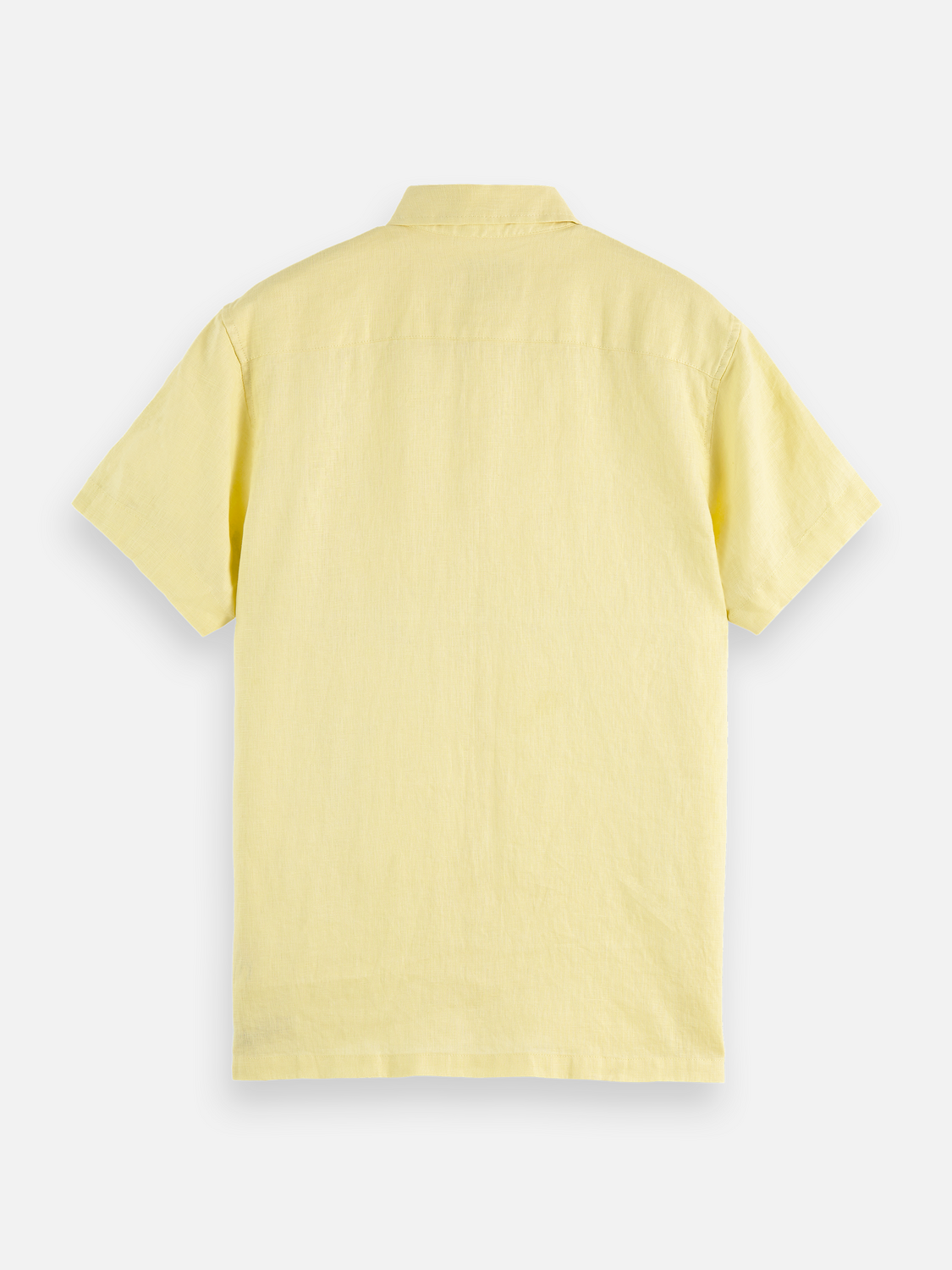 Seasonal Essentials linen short-sleeve shirt – Scotch & Soda Amsterdam